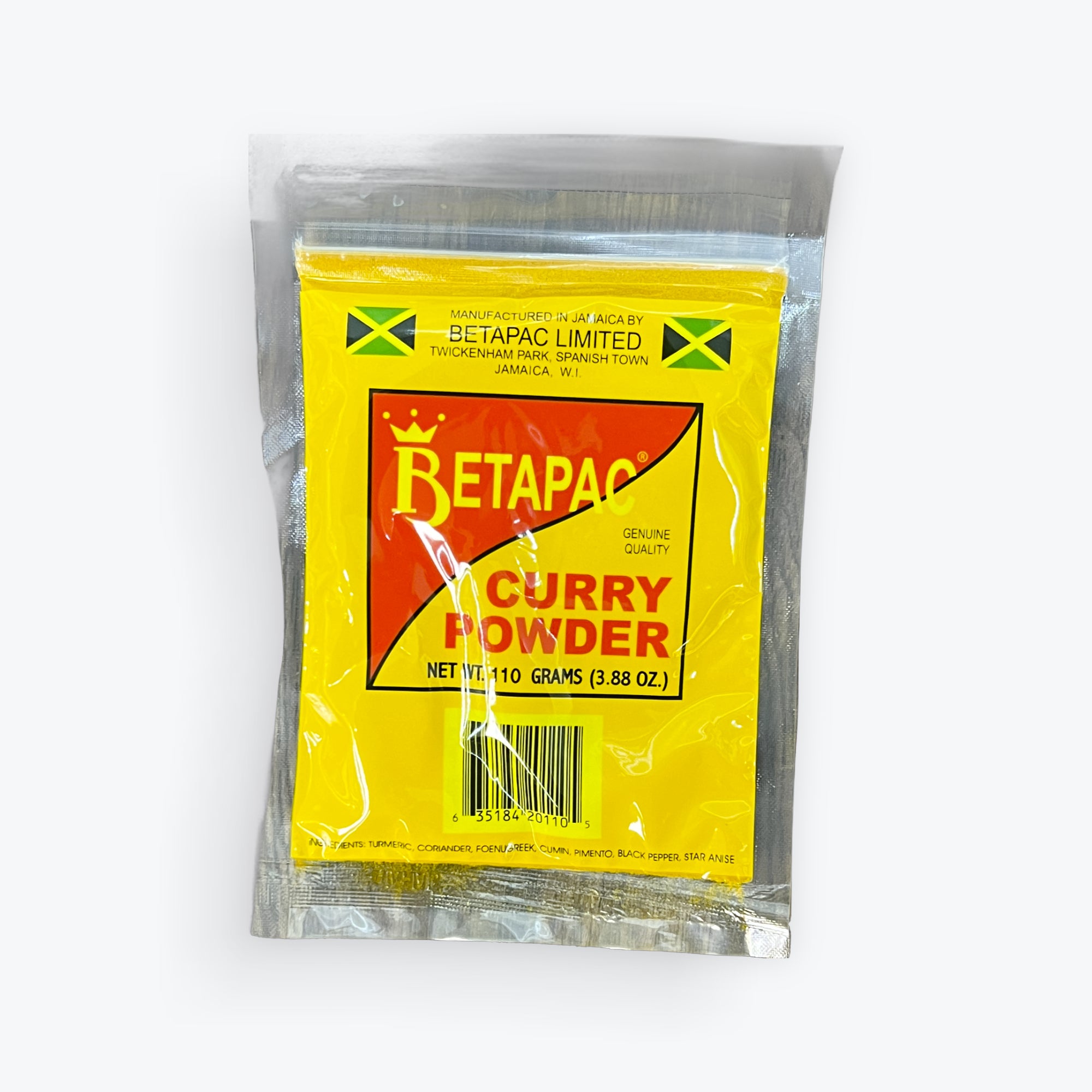 Betapac Curry Powder 3.88oz. | Alli West Indian American Grocery