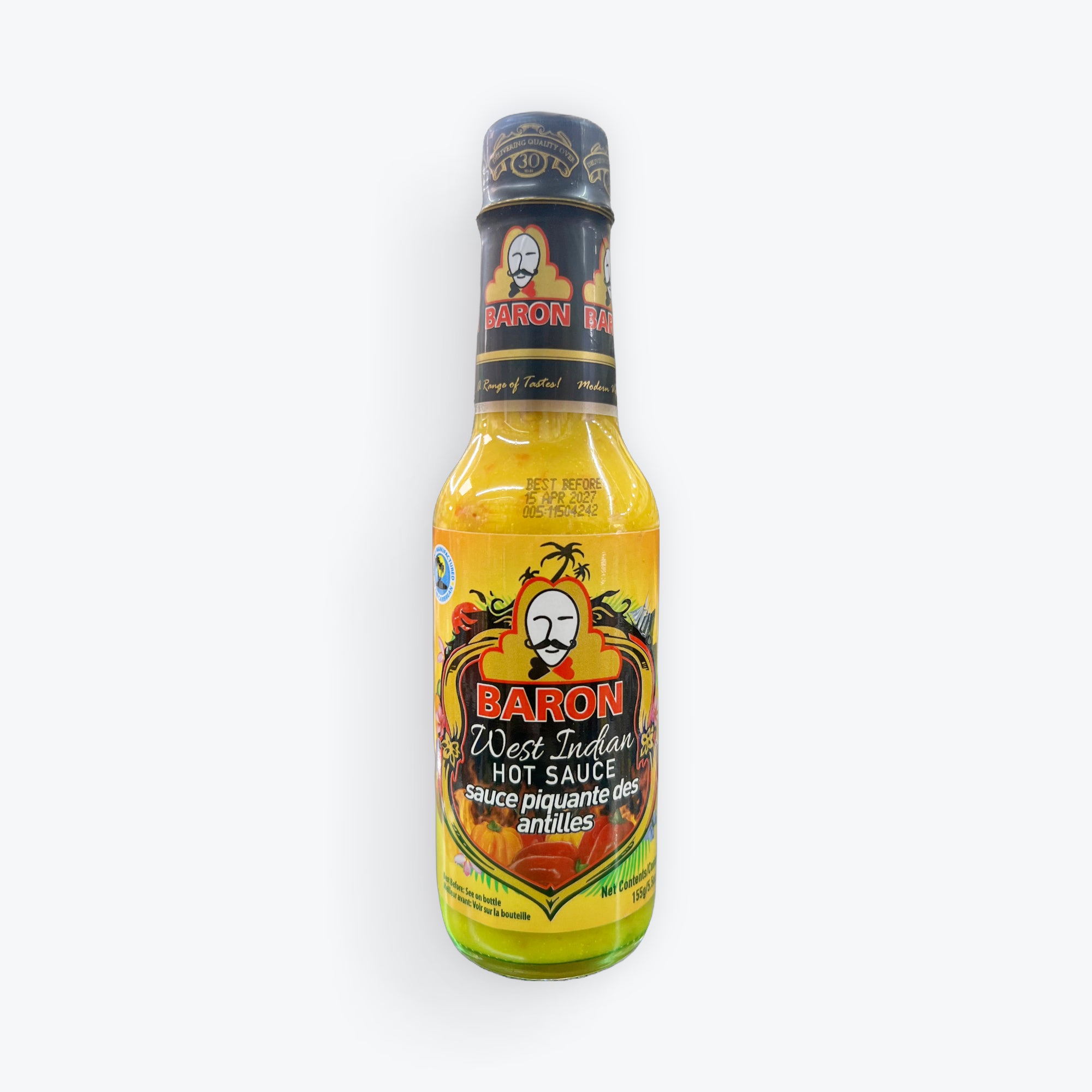 Baron Hot Sauce 5.5oz. | Alli West Indian American Grocery