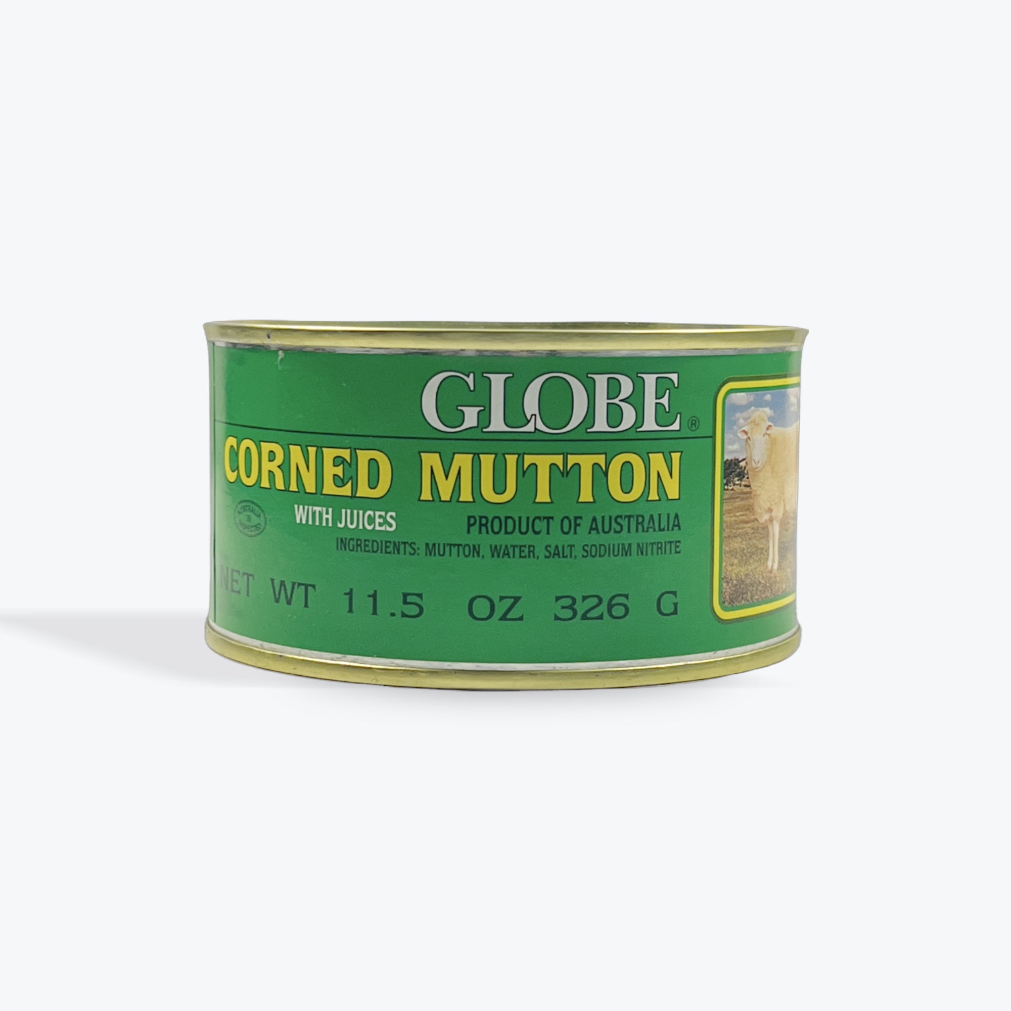 Globe Corned Mutton 11.5oz. | Alli West Indian American Grocery