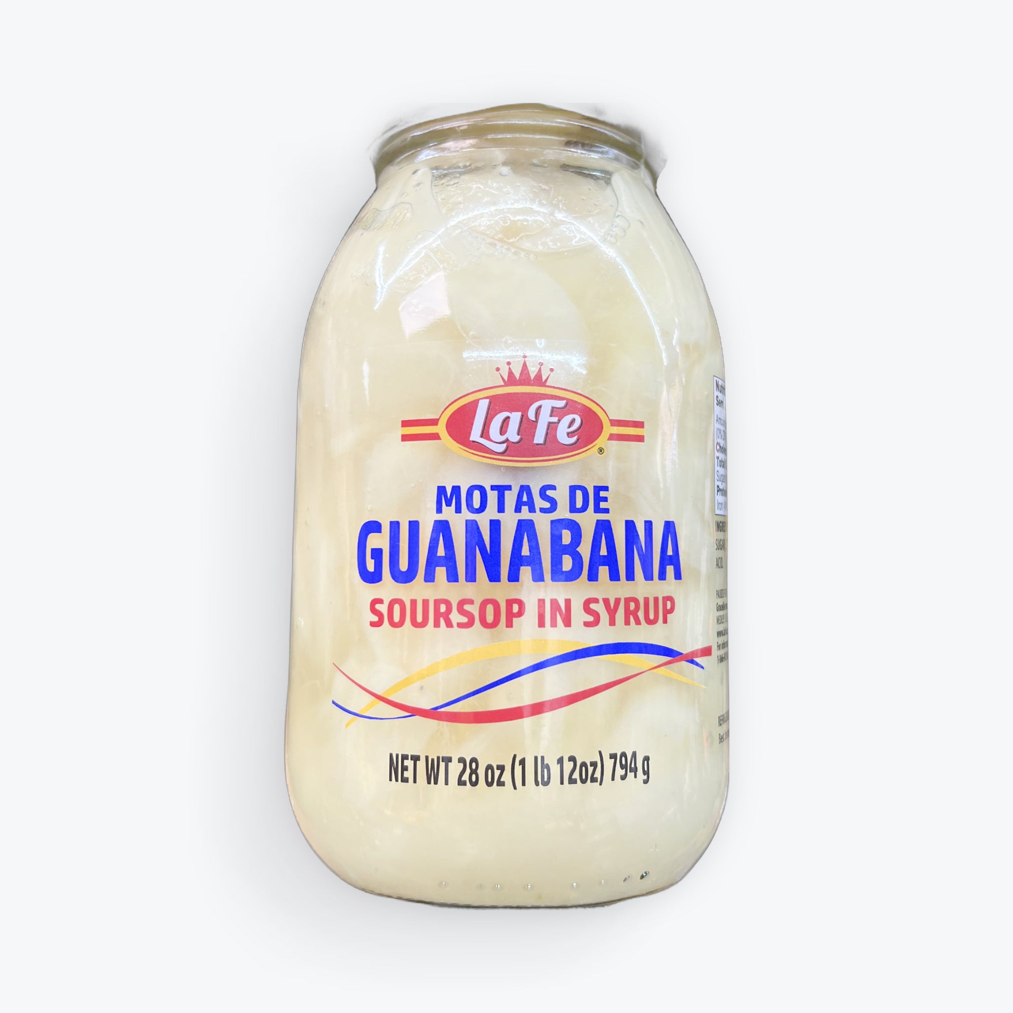 La Fe Soursop In Syrup 28oz. | Alli West Indian American Grocery