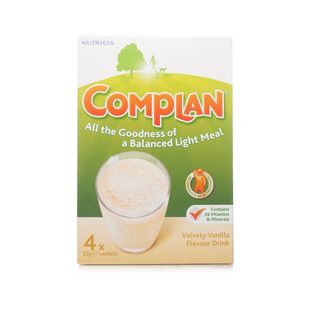 Complan Velvety Vanilla Flavour Drink 4x55g. | Alli West Indian ...